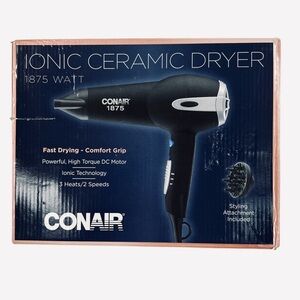 Conair | Hair | Conair 875 Watt Ionic Ceramic Hair Dryer With Diffuser ...